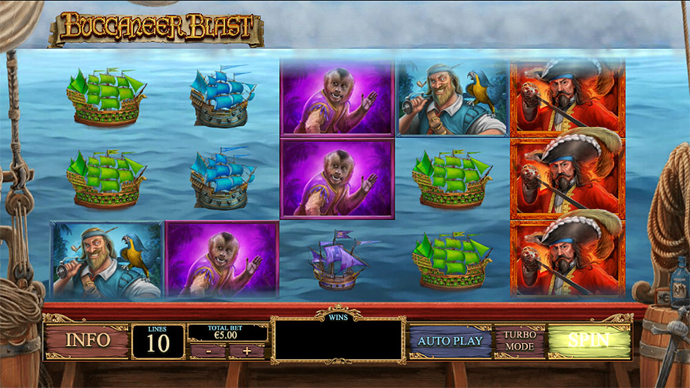 Buccaneer Blast by Playtech | Hollywood.co.za