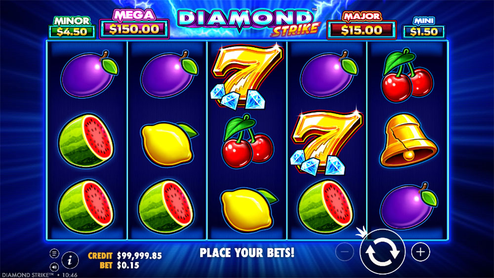 Diamond Strike Slot | Hollywood.co.za