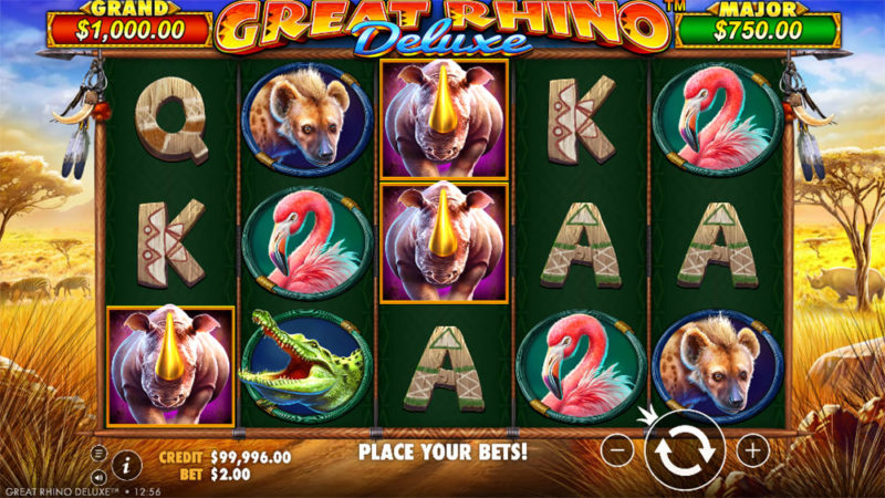 Great Rhino Deluxe by Pragmatic Play | Hollywood.co.za