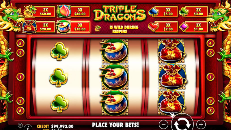 Triple Dragons from Pragmatic Play | Hollywood.co.za